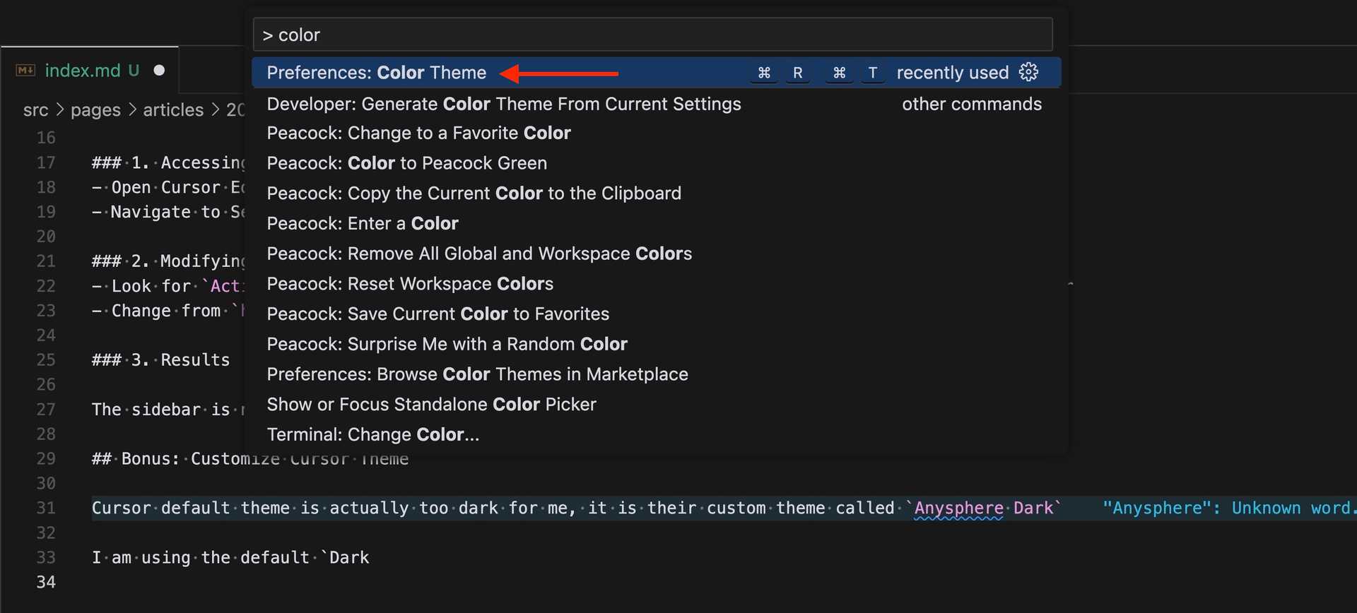 Cursor: Customize Your Sidebar Like VS Code | Trung Vo