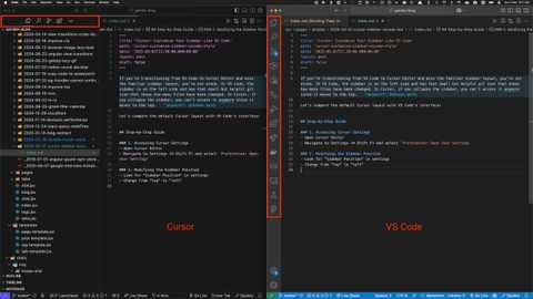 Cursor: Customize Your Sidebar Like VS Code | Trung Vo